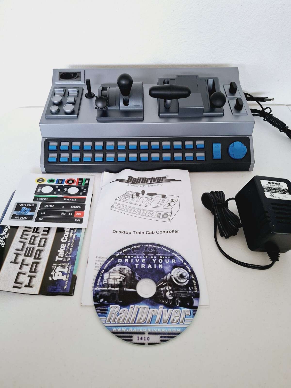 RailDriver USB Desktop Train Cab Controller RD-91-MDT-R 703273001209 | eBay