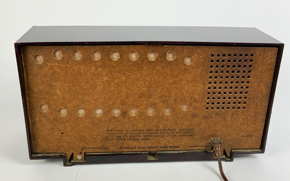 1950's vintage Philco Twin speakers AM radio 54-5256 nice condition | eBay