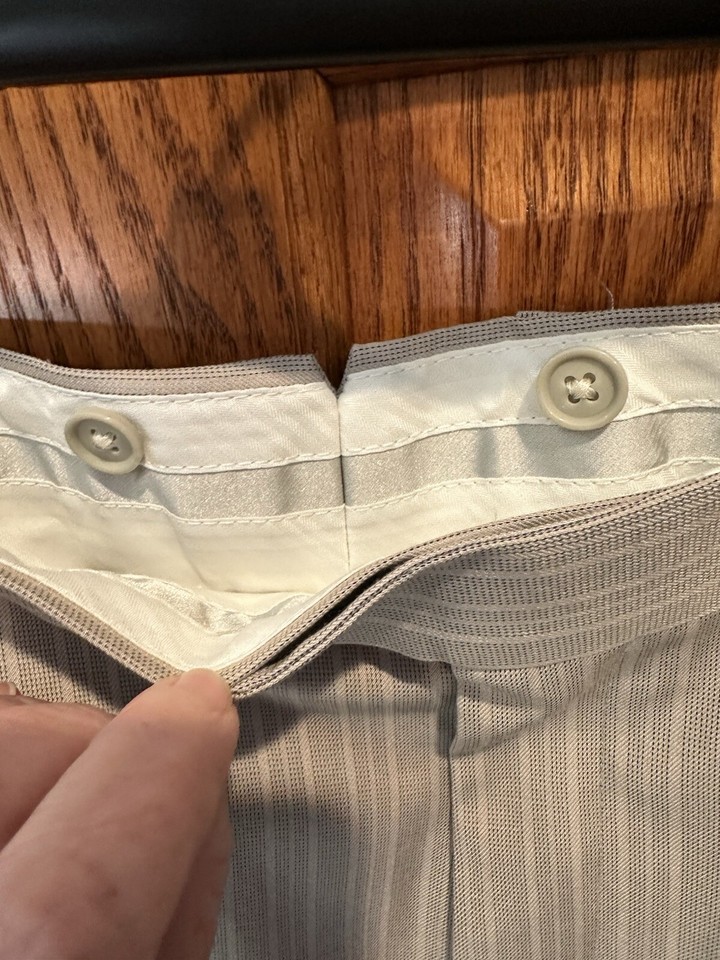 T-Fusion Distinctive Men’s Suit 3pc Big & Tall Sz 50XL Jacket 42XL ...