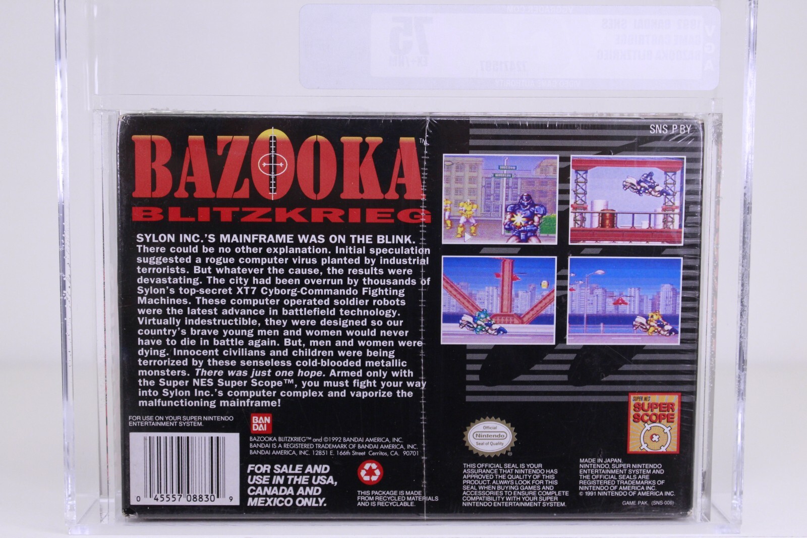 Bazooka+Blitzkrieg+%28Super+Nintendo+Entertainment+System%2C+1992%29 ...