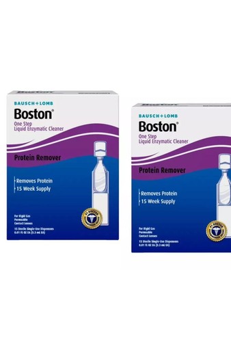 Boston One Step Single Use Cleaners 0.01 Fl. Oz. Each, 15 Count - Pack ...