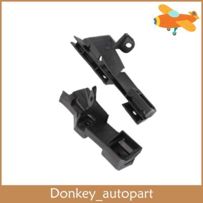 1 Pair Front Bumper Cover Guide Mount Bracket for BMW E46 3-Series 325i ...