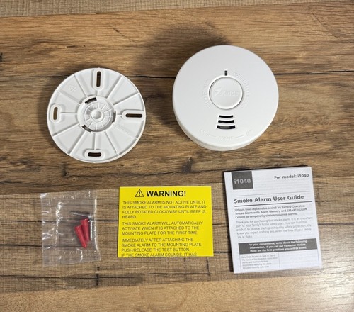 Kidde 10 Year Sealed-In Battery-Powered Ionization Smoke Alarm - Open ...