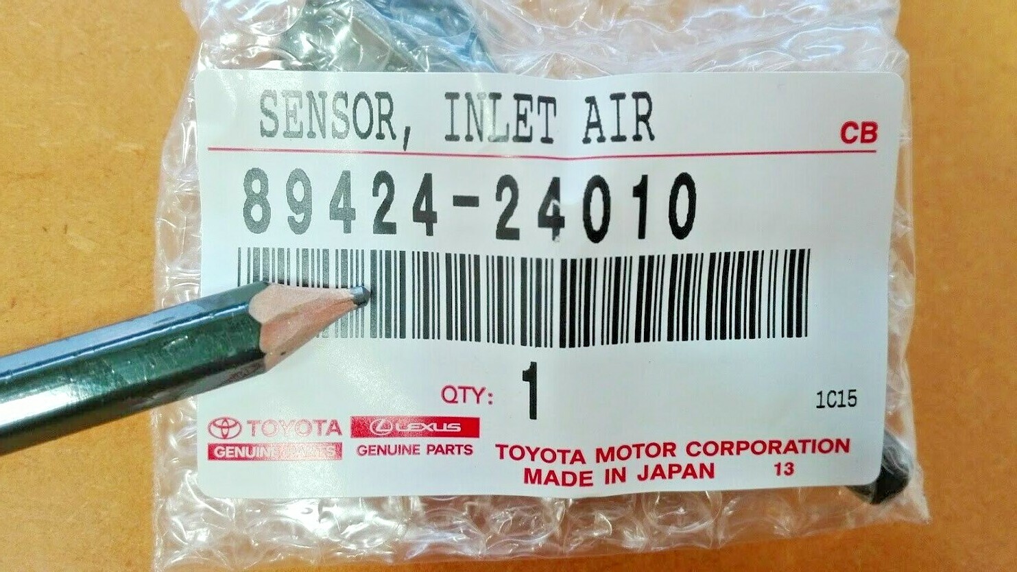 Toyota OEM EFI Inlet Air Temperature Sensor 89424-24010 | eBay