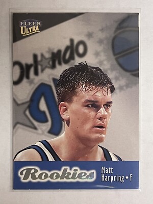 1998 Fleer Ultra Matt Harpring Rookies RC #114 Orlando Magic | eBay