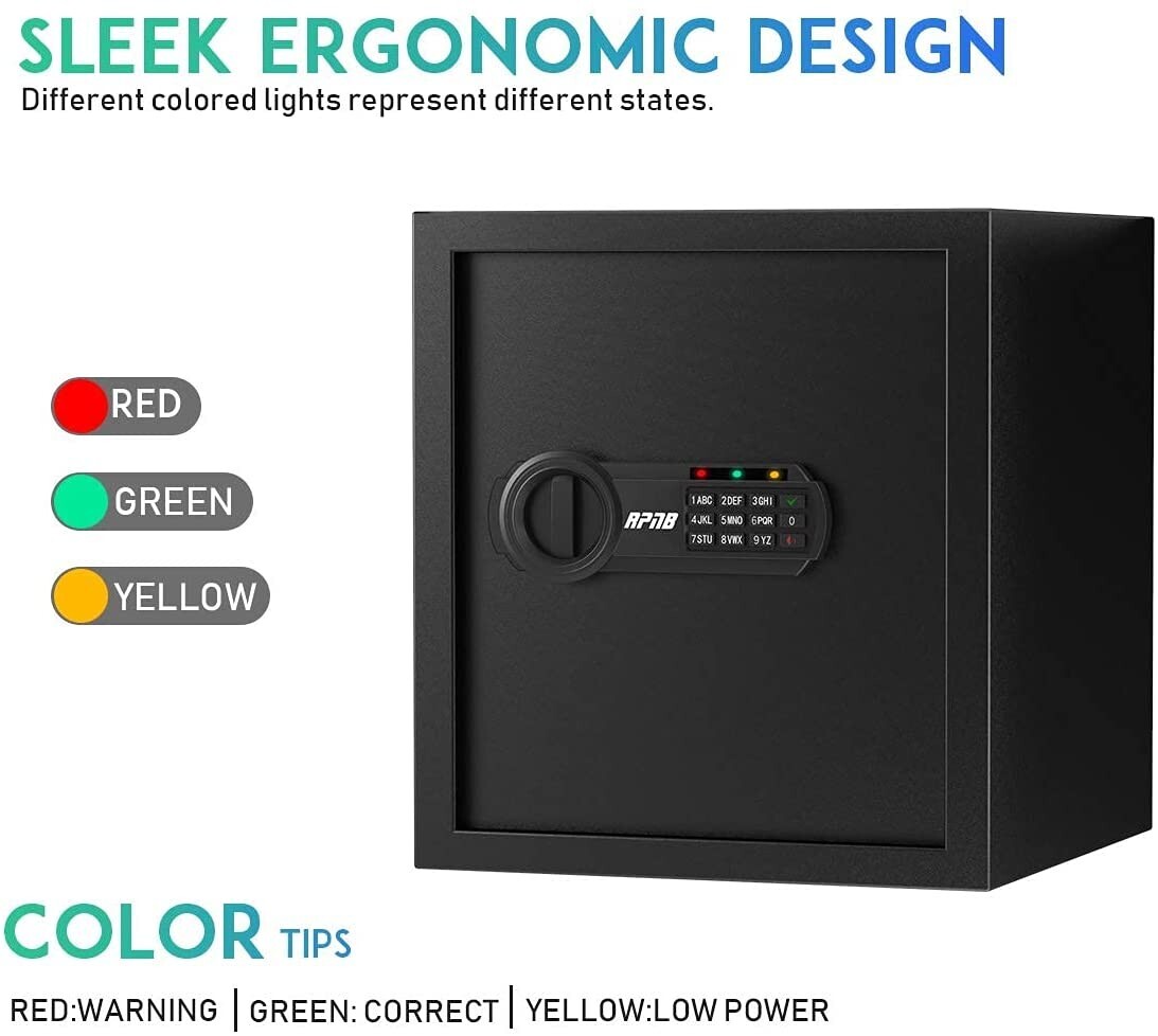 RPNB Deluxe Home Safe 1.2 Cubic Feet Gun Safe, Open Box | eBay