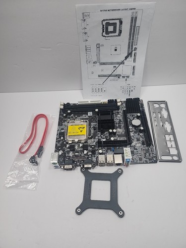 G41M LGA775 Intel G41 Motherboard Micro ATX DDR3 PCIe HDMI Retro Gaming ...