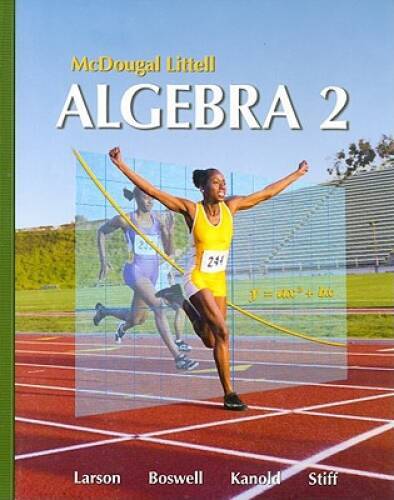 McDougal Littell Algebra 2 (Holt McDougal Larson Algebra 2) - VERY GOOD ...