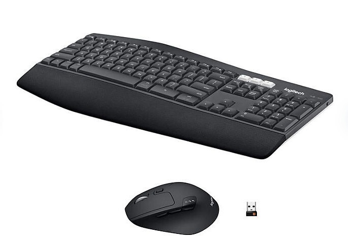 Logitech MK850 Performance Wireless Keyboard Mouse Combo Unifying USB ...