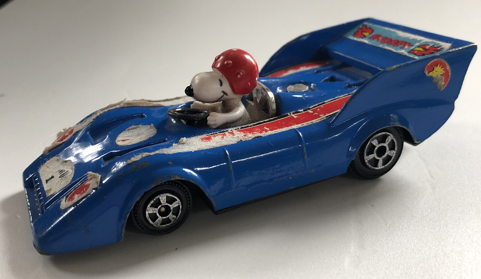 Avia Toy Company Hollywood, CA - Snoopy Formula 1 Race Car | eBay
