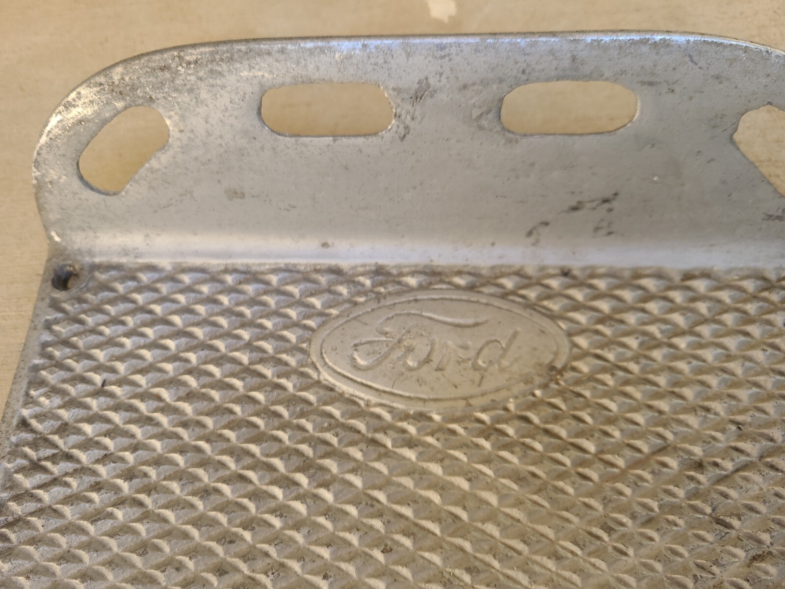 1930s Ford Step Plate Scuff Running Board Lowrider Bomb 1937 1938 1939 ...