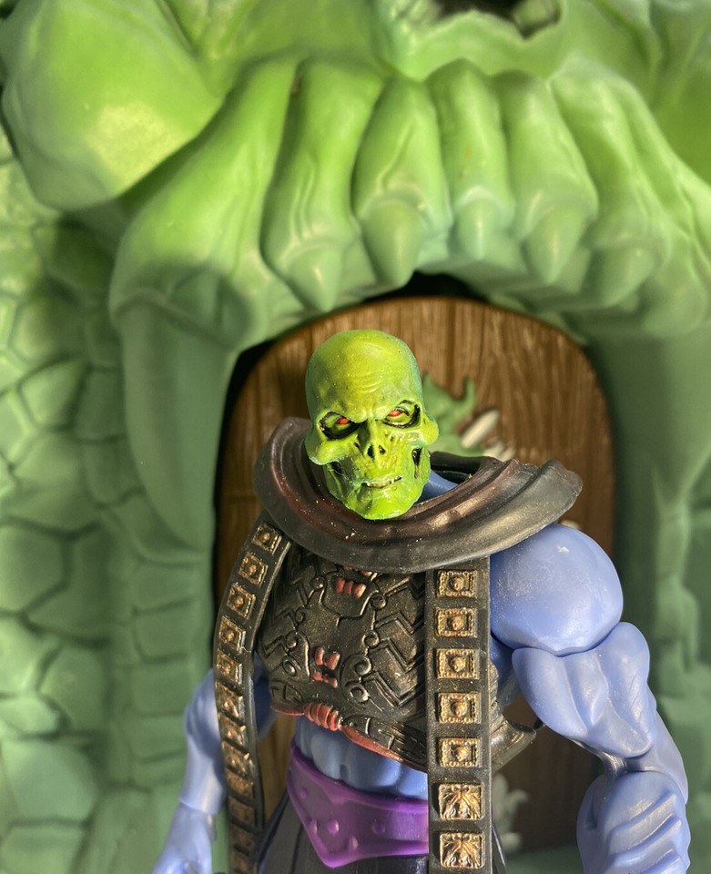Motu Masterverse Custom Despot Skeletor Hoodless (green) Head | eBay