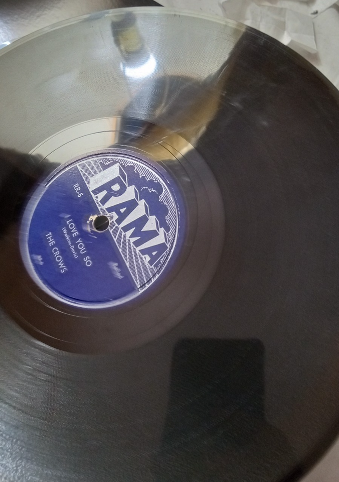 THE CROWS Gee / I Love You So RAMA RR-5 10" 78rpm Doo Wop VG- HEAR? | eBay