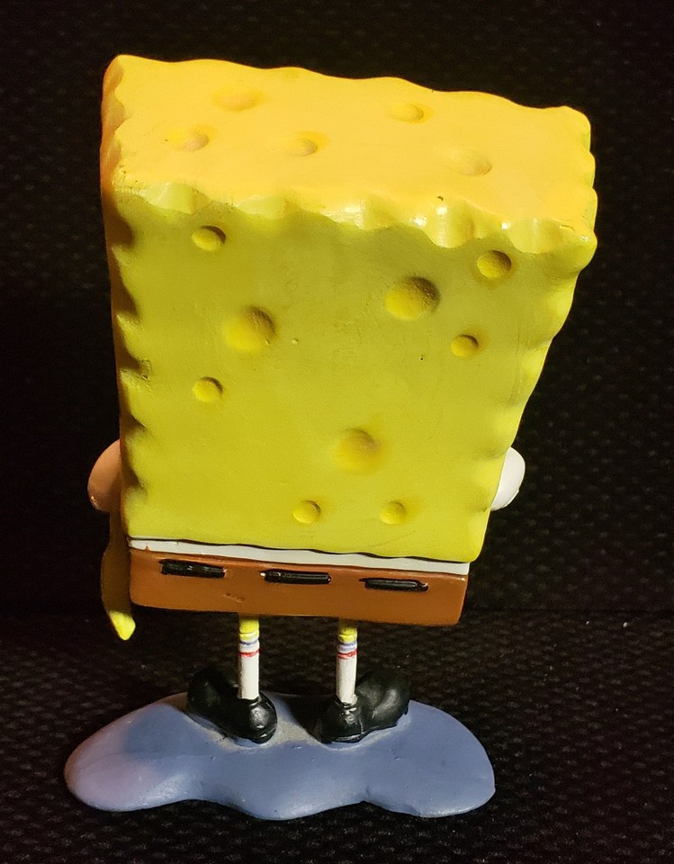 Spongebob Squarepants Rare Vintage Thumbs Up Hand Painted Resin 6 ...