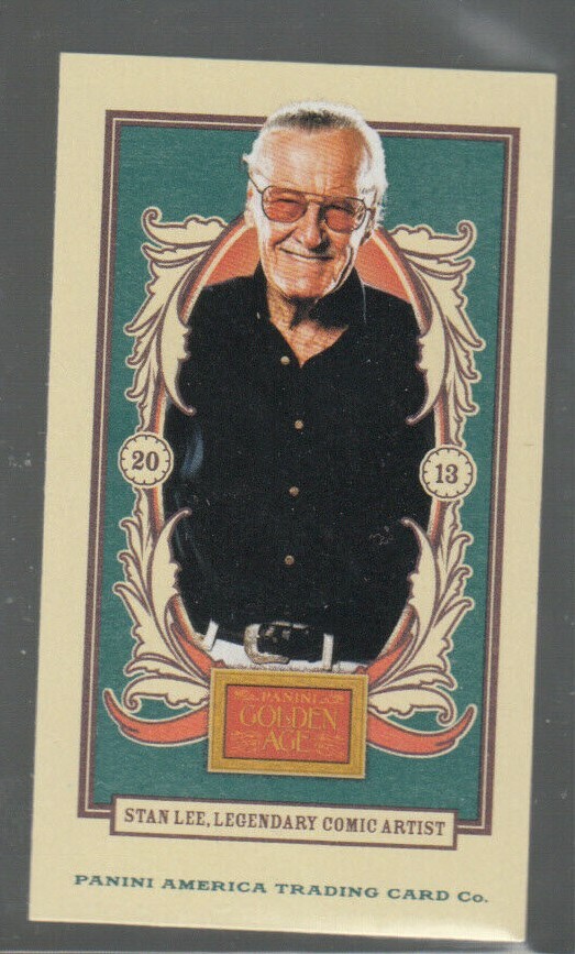 STAN LEE 2013 Panini Golden Age Mini #126 Marvel Comics Legendary Mint ...