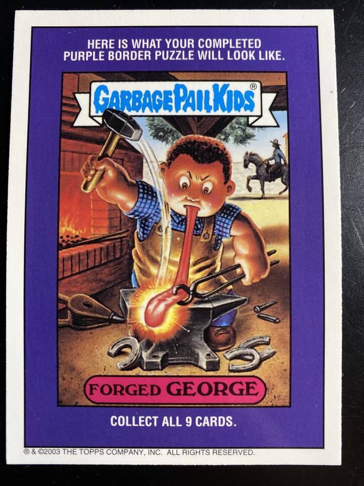 Free Wheelin’ Frank GPK 2003 Garbage Pail Kids Sticker Card | eBay