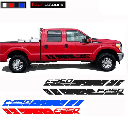 For Ford F250 F-250 Vinyl Decal Sticker Graphics Kit Sport Side Door ...