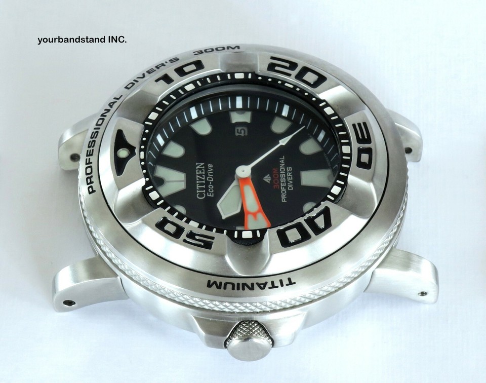 Stainless Steel adapter For Citizen Eco-Drive Ecozilla BJ8050-08E ...