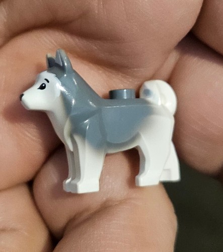 LEGO® Pet Husky Dog Snow Sleigh Arctic Animal Wolf Minifigure Xmas ...