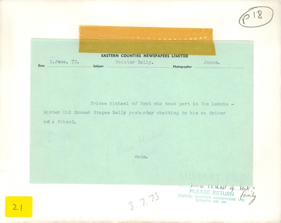 Richard spinks and prince michael kent. - Vintage Photograph 1039100 | eBay