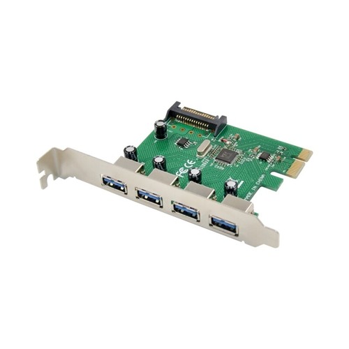 4-Port USB 3.0 PCIE PCI for Card PCI-E Expansion Adapter USB3.0 HU | eBay