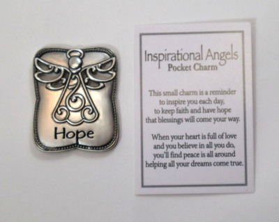 i1 Hope angel INSPIRATIONAL ANGELS Pocket Token Charm ganz inspire love ...