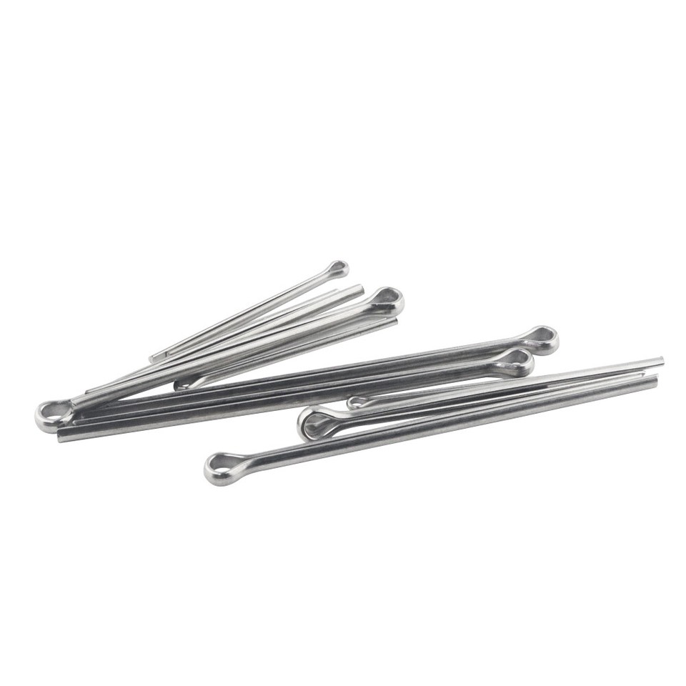 25PCS 304 Stainless Steel Pin Clips Fastener- 5 Sizes Cotter Pin ...
