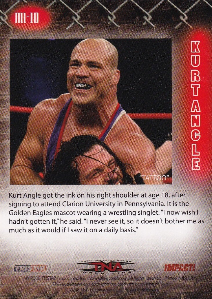 Kurt Angle Tattoos Kurt Angle Wikipedia