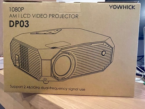 Yowhick 1080P AM LCD Video Projector DP03 - New in Box | eBay