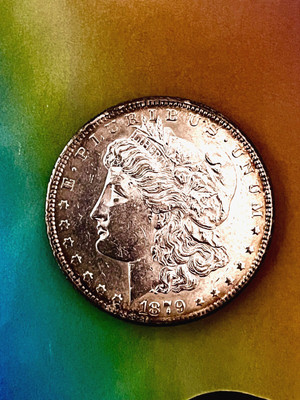 1879 S Reverse of 1878 Morgan Dollar Great Eye Appeal Rare gem | eBay