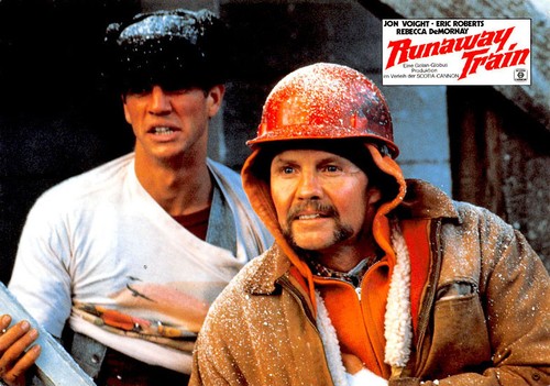 Runaway Train ORIGINAL poster photo Jon Voight / Eric Roberts / Rebecca ...
