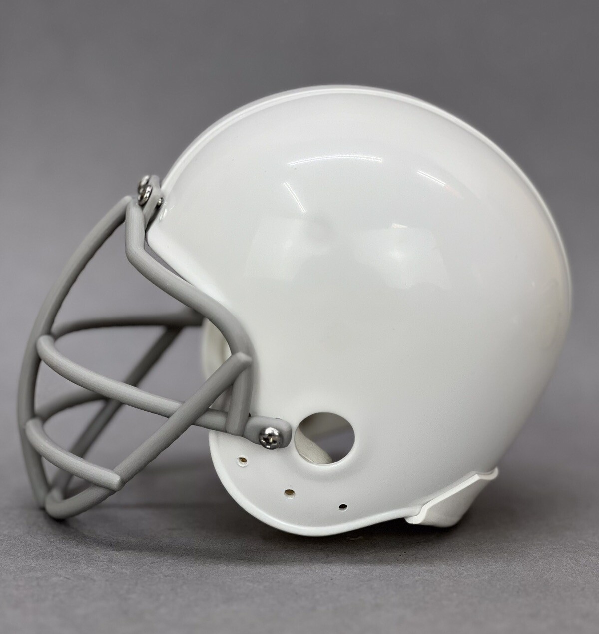 3D Printed Cowcatcher NJOP Riddell VSR4 Mini Football Helmet Upgrade ...