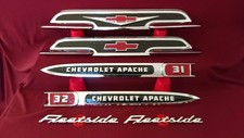 1958 Chevrolet Apache 36 Truck Fender Emblem for sale online | eBay
