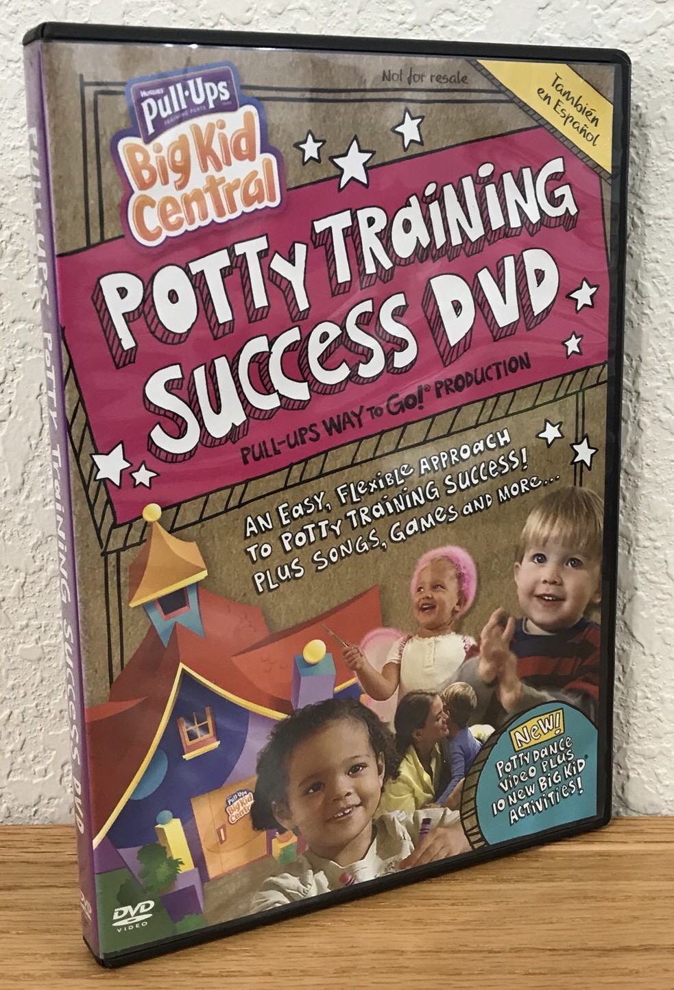 PULL-UPS POTTY TRAINING SUCCESS (DVD, 2010) BIG KID CENTRAL ENGLISH ...