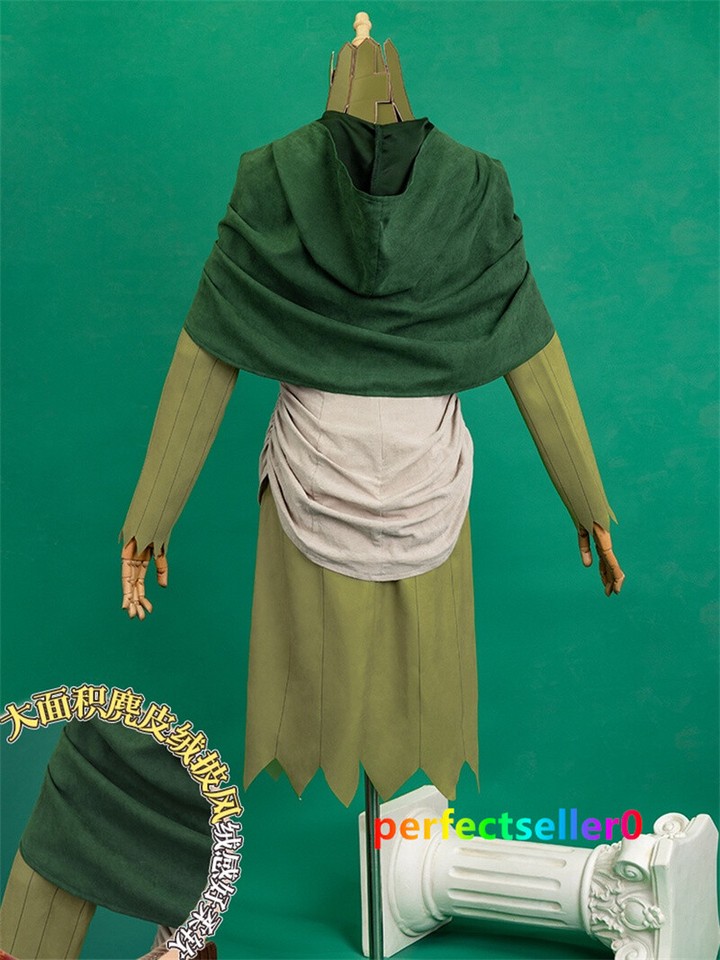 Delicious in Dungeon Mithrun Cloak Vest Cosplay Men's Costume Outfit ...