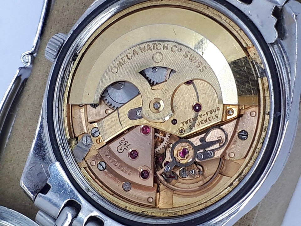 VINTAGE JUMPO OMEGA SEAMASTER AUTOMA CAL.752 Ω SWISS MEN’S SS WATCH ...