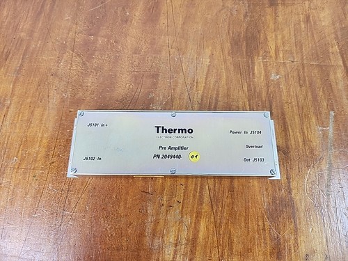 Thermo Scientific 2049440 Preamplifier Mass Spectrometer Pre-Amplifier ...