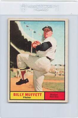 1961 Topps #16 Billy Muffett Red Sox EX *DA-D1303 | eBay