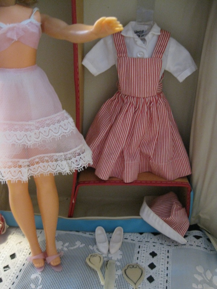 1962 IDEAL TAMMY DOLL BS12~#1 🌺 MANY VINTAGE OUTFITS 🌺PLUS GREAT DOLL CASE 🌺 | eBay