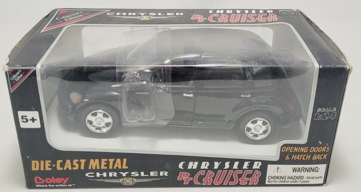 Boley Die Cast Metal Chrysler PT Cruiser 1:24 Scale Black | eBay