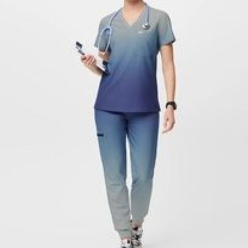 figs | limited edition ocean mist catarina uman FREEx scrub set sz XL ...