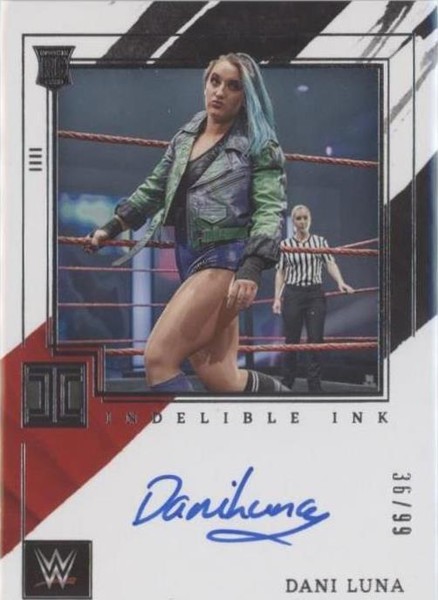 2022 Panini Impeccable WWE - Indelible Ink #IN-DLN Dani Luna /99 (AU ...