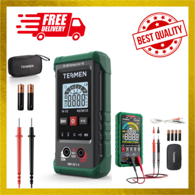 TESMEN TM-510 Digital Multimeter 4000 Counts Smart Measurement Auto ...