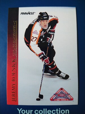 1993 Score Pinnacle All-Stars Jeremy Roenick #39 Chicago Blackhawks | eBay
