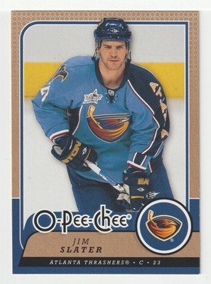 Jim Slater - Atlanta Thrashers (Hockey Card) 2008-09 O-Pee-Chee # 277 ...