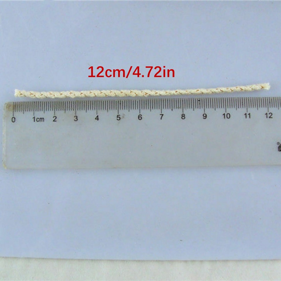 30Pcs 2.2mm Diameter Copper Wire Cotton Core Wick Thread Dispenser Oil ...