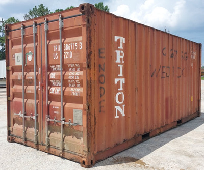 Used 20ft Storage Container Wind & Watertight (Atlanta Container ...