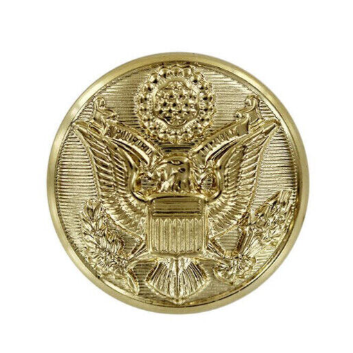 US Army ASU Button 25L Brite (PAIR) | eBay