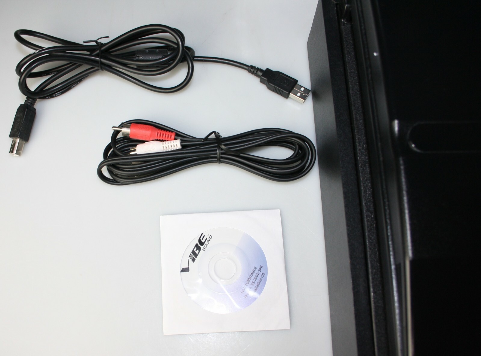 VIBE Sound VS-2002-SPK USB Turntable Built-in Speakers 754292136915| eBay