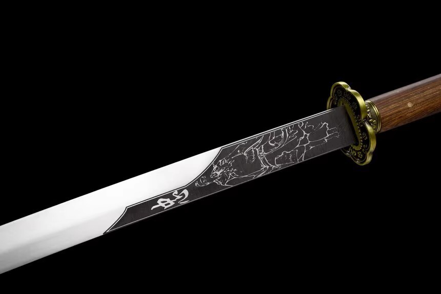 Traditional Chinese Miao Dao Two Handed Swords Miaodao Zhanmadao | eBay